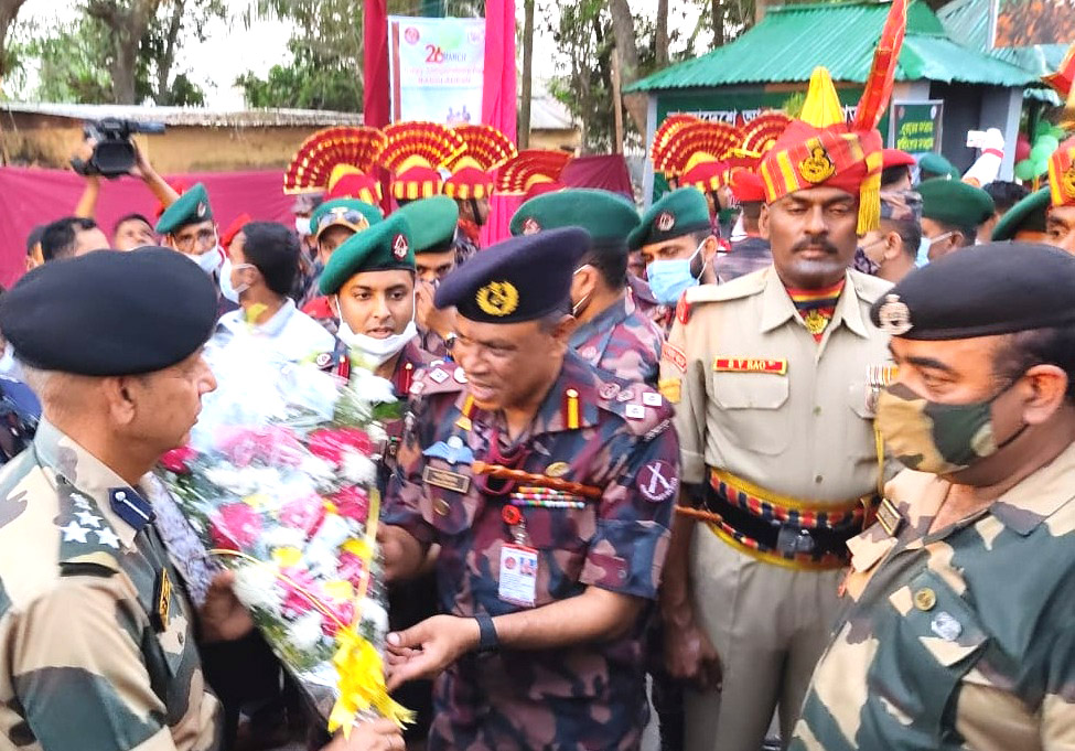 bsf - bgb joint retreat ceremony at agartala border | indigenousherald